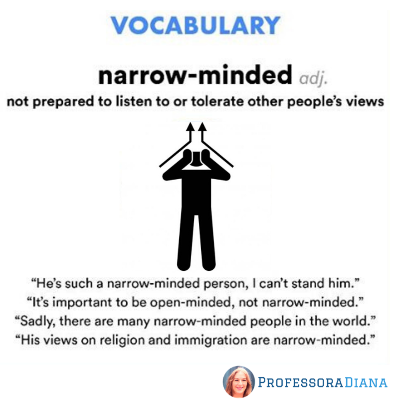 narrow-minded – Professora Diana